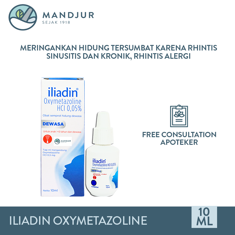 Jual Iliadin Nasal Spray 10 mL - Obat Semprot Hidung Tersumbat di ...