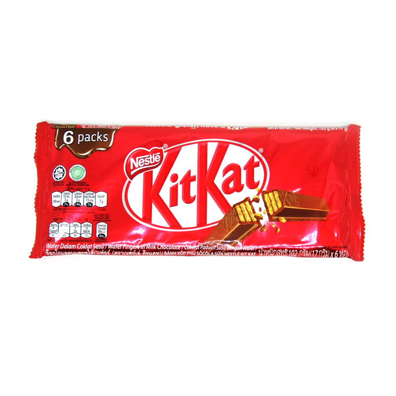 Jual Buy 1 Get 1 Kitkat Chocolate 2 Finger [ 17 G ] Di Seller Lottemart ...