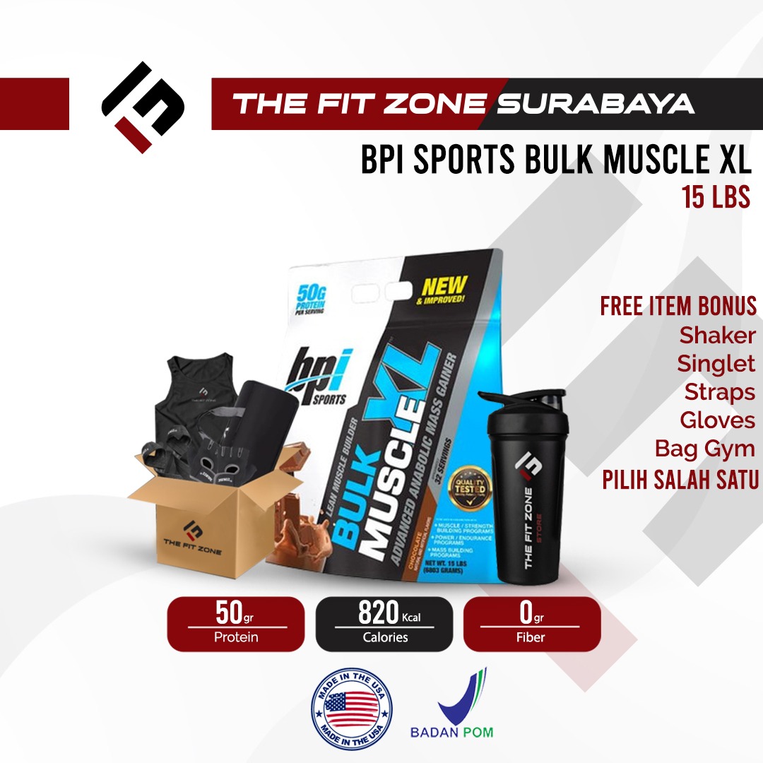 Jual BPI Sports Bulk Muscle XL Gainer Weight Gainer BPI di Seller ...