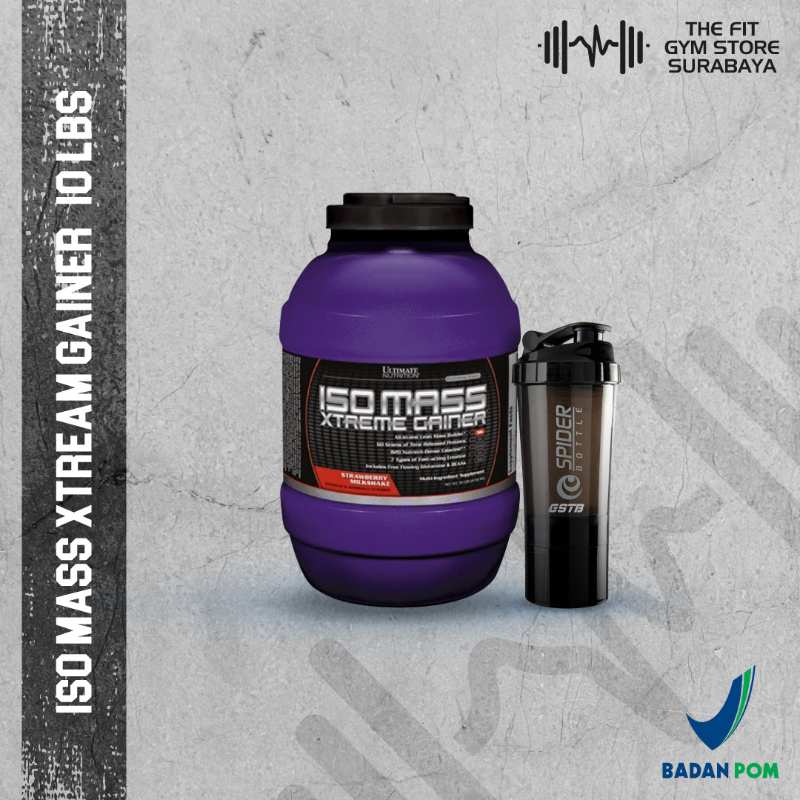 Jual Ultimate Nutrition Iso Mass xtreme Gainer 10 Lbs di Seller ...