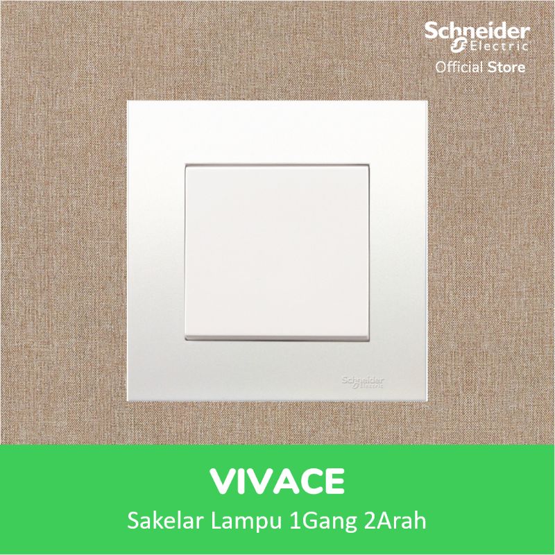 Promo Schneider Electric Vivace Saklar Lampu - 1 Gang 2 Arah - KB31_WE ...