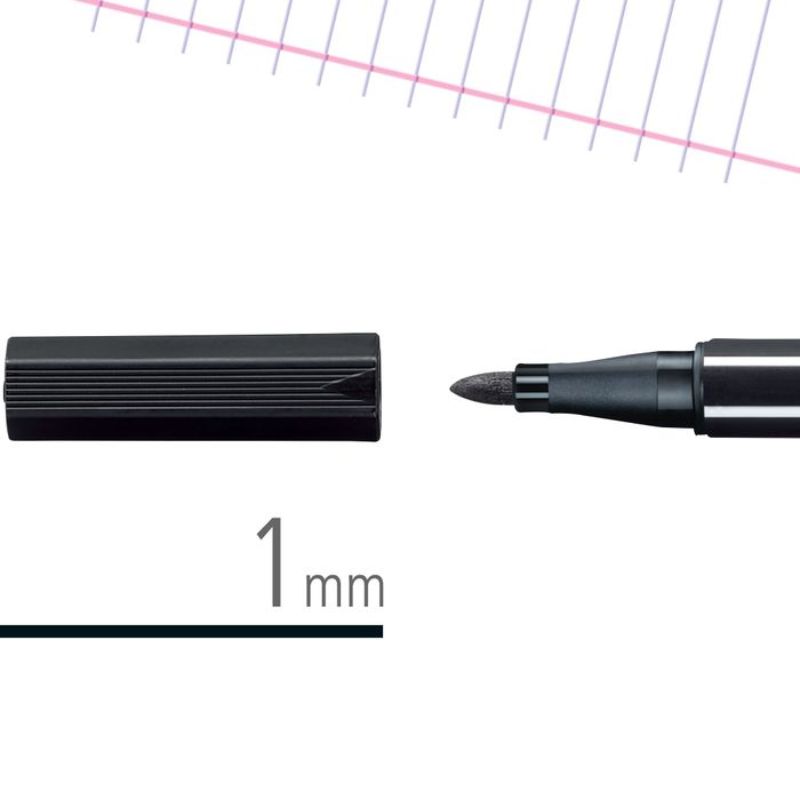 Promo STABILO Pen 68 Black 1 Pcs / Highlighter Pen / Marker / Hitam ...