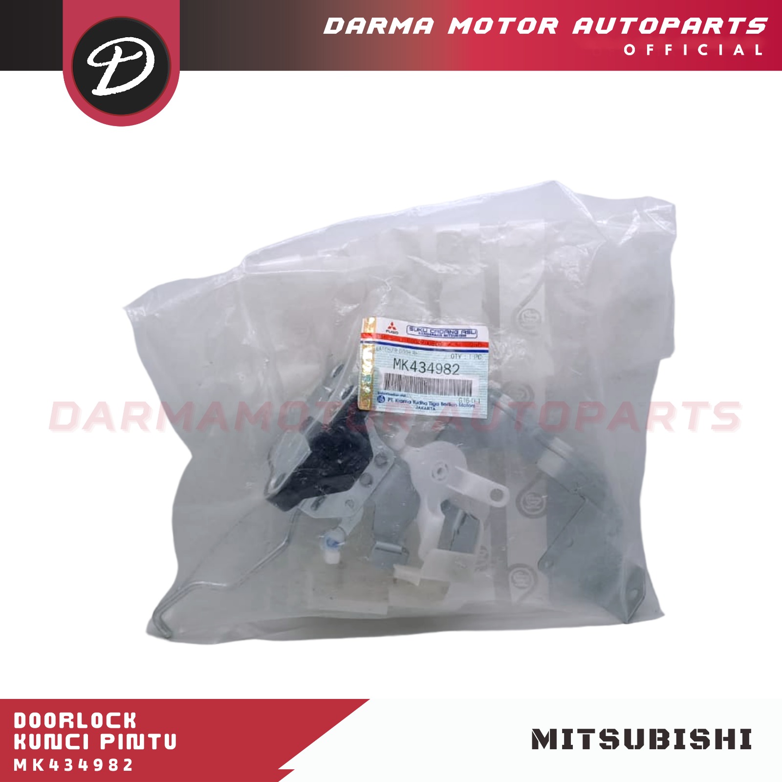 Jual Doorlock Kunci Pintu Canter Ps125 Ps110 Fuso Mk434982 Kanan Rh ...