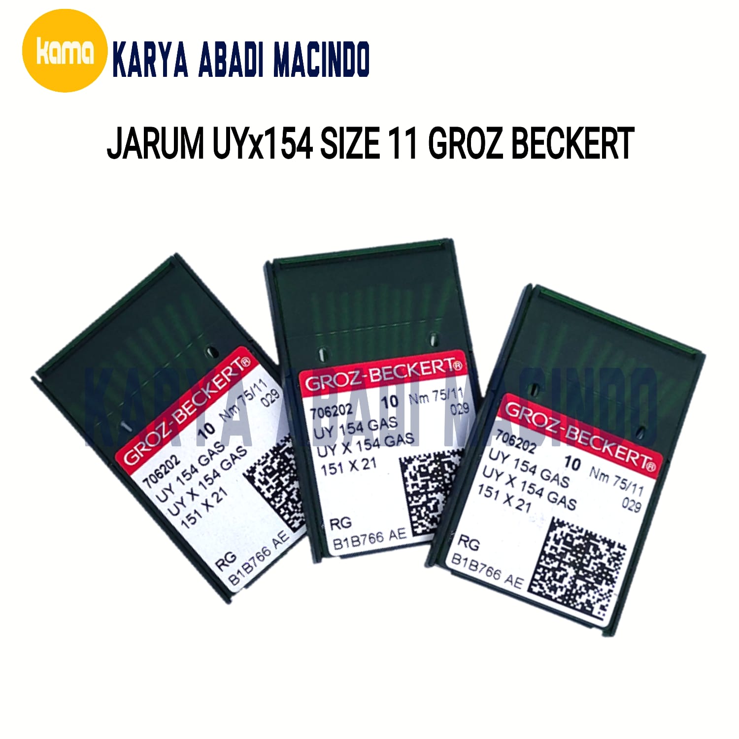 Jual Jarum Uyx154 Gas Groz Beckert - Size 12 Di Seller Karya Abadi ...