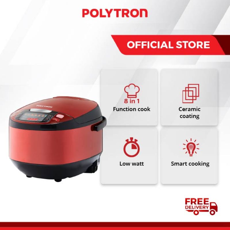 Jual POLYTRON Tiarapot Smart Multi Cooker 2L PRC 1901R di Seller ...
