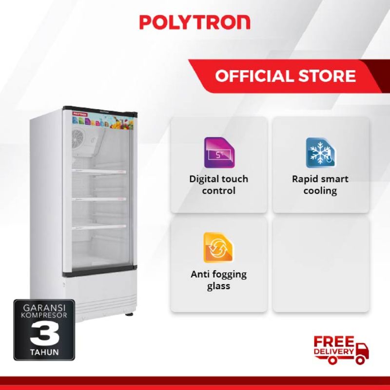 Promo Polytron Showcase 140 Litres Scn 140x Diskon 7% Di Seller ...