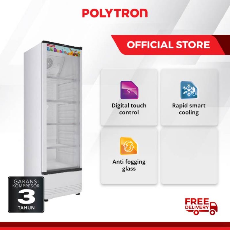 Promo POLYTRON Showcase 230 Litres SCN 230L Diskon 4% di Seller ...