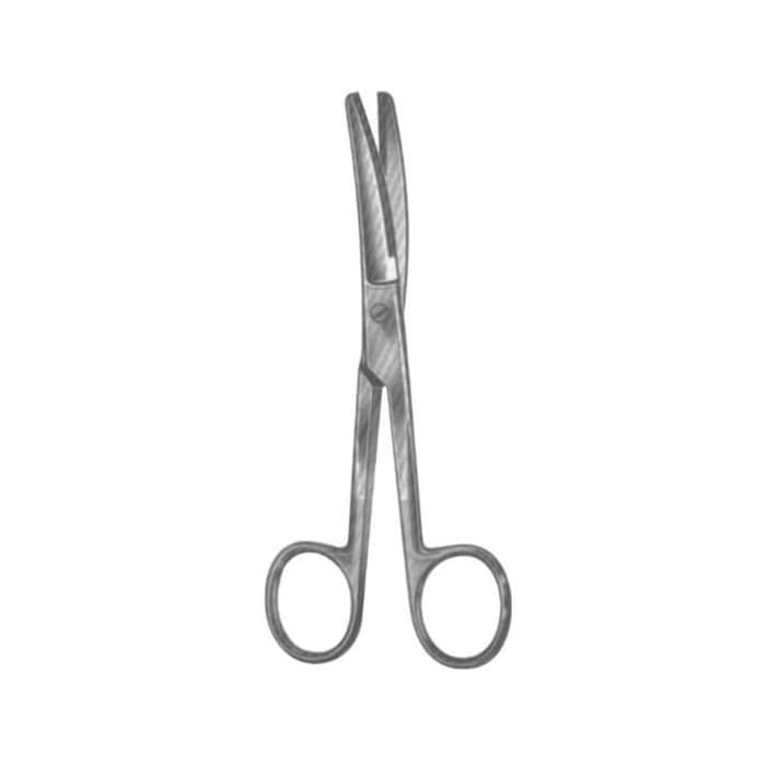 Jual Gunting Operasi Tumpul Tumpul Bengkok 14 Cm. Operating Scissors ...