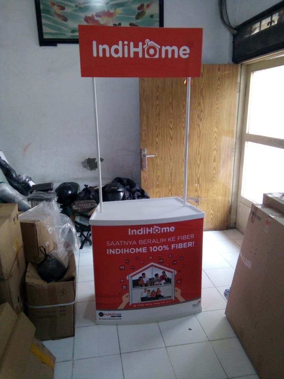 Jual Event desk plus stiker di Seller pumaprinting - Pejagalan, Kota ...