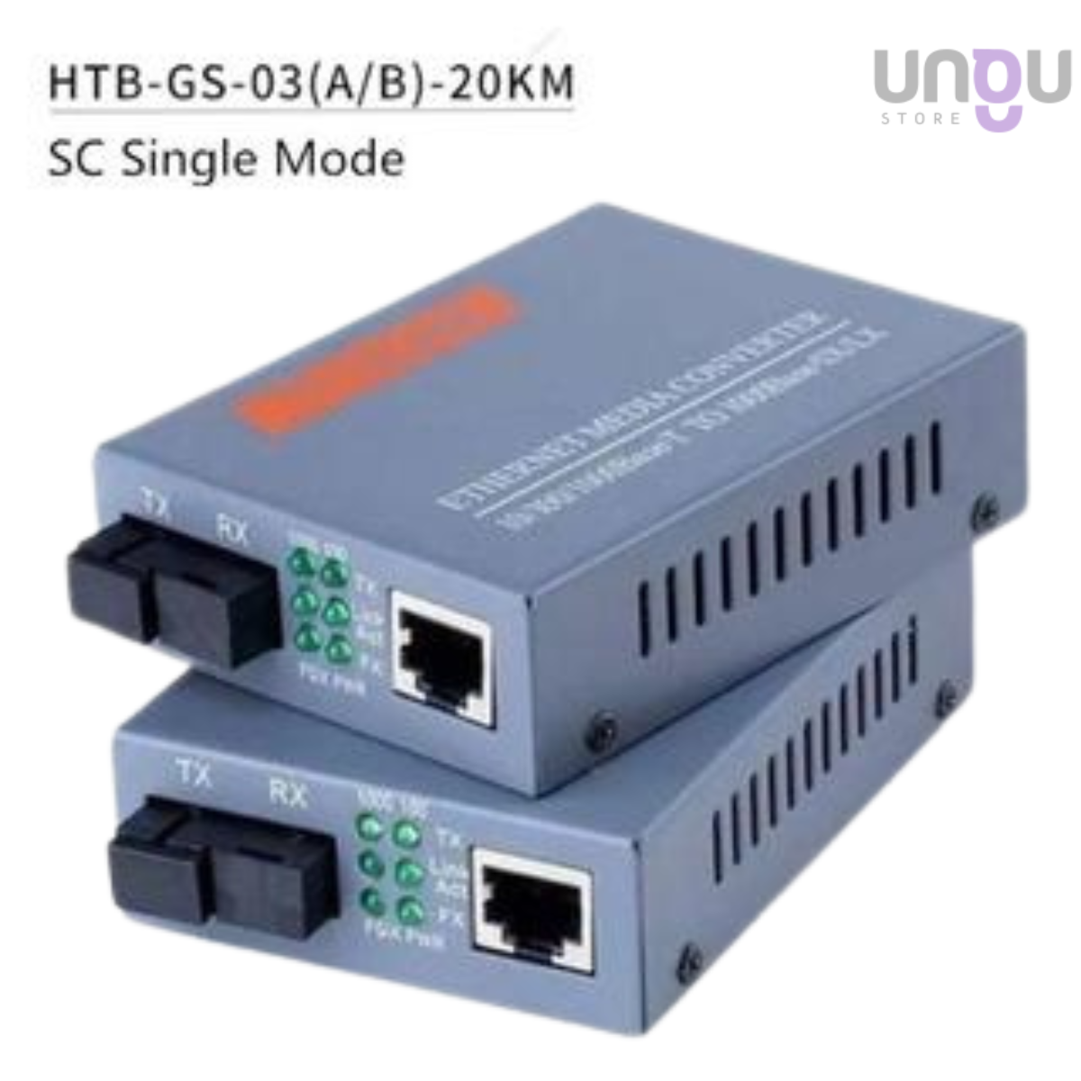 Jual Fiber Optic Media Converter Netlink Htb-gs-03 Media Converter Rj45 Netlink Gigabyte Htb ...
