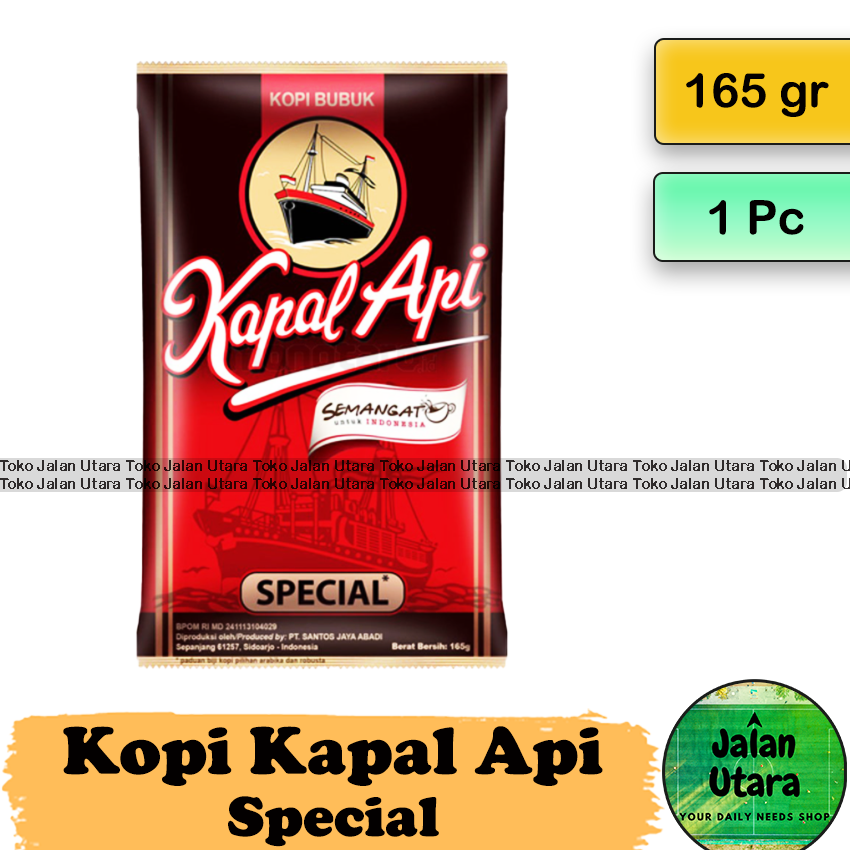 Promo [165gr] Kopi Kapal Api Merah Special [165 gr] - Jalan Utara ...