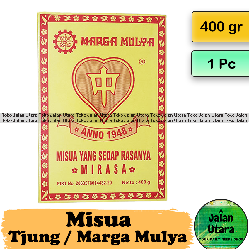 Jual Mirasa Misua Marga Mulya [400gr] - Misoa Cung - Jalan Utara di ...
