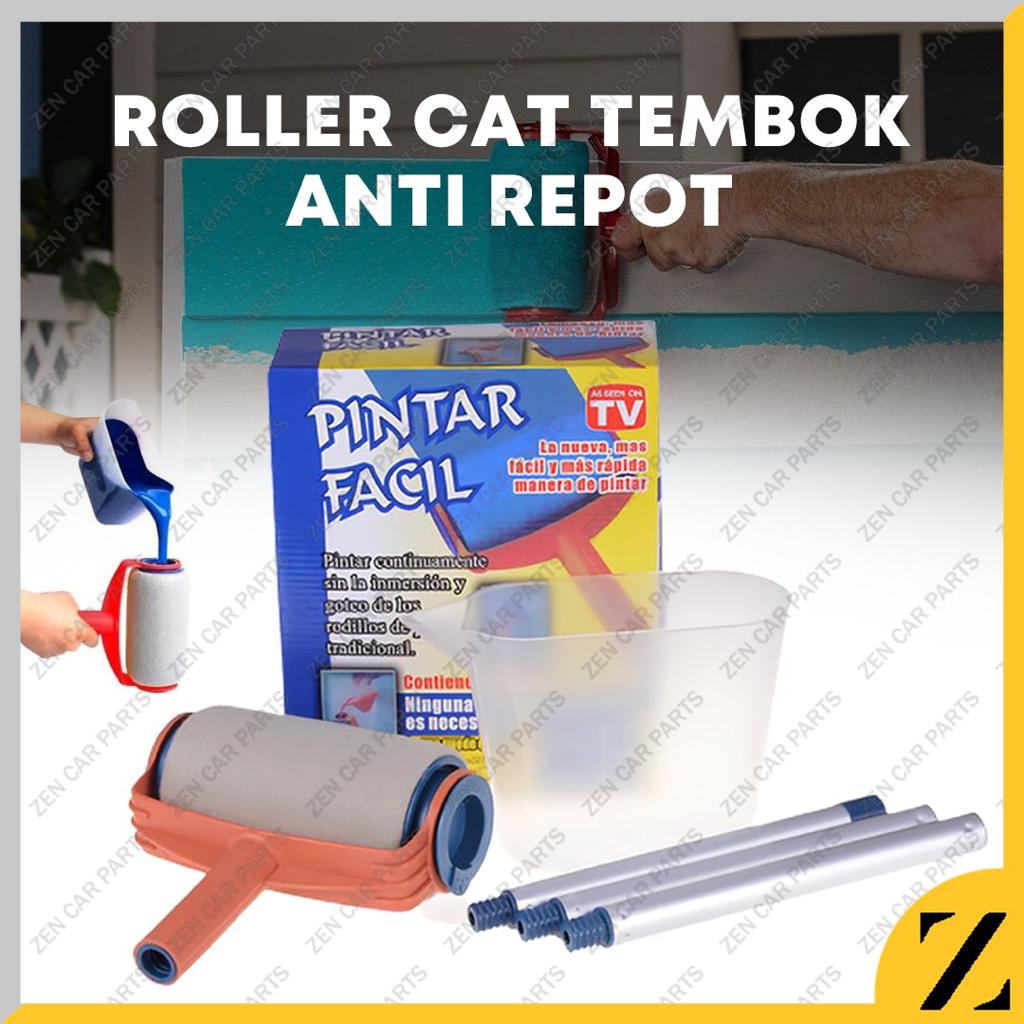 Jual Alat Kuas Roll Tabung Cat Dinding Otomatis Pertukangan DIY Rumah ...