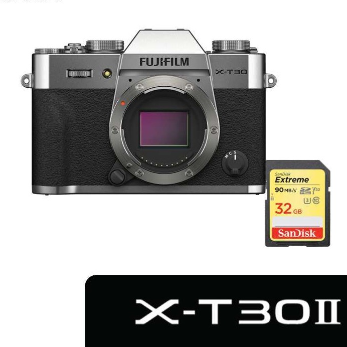 Jual Fujifilm X-t30 Ii Kamera Mirrorless Xt30 - Body Only Silver Di Seller Doss Showroom - Doss ...