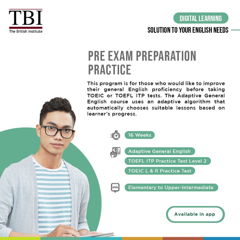 Jual Tbi Digital Learning Programs - Pre Exam Preparation Practice Di ...