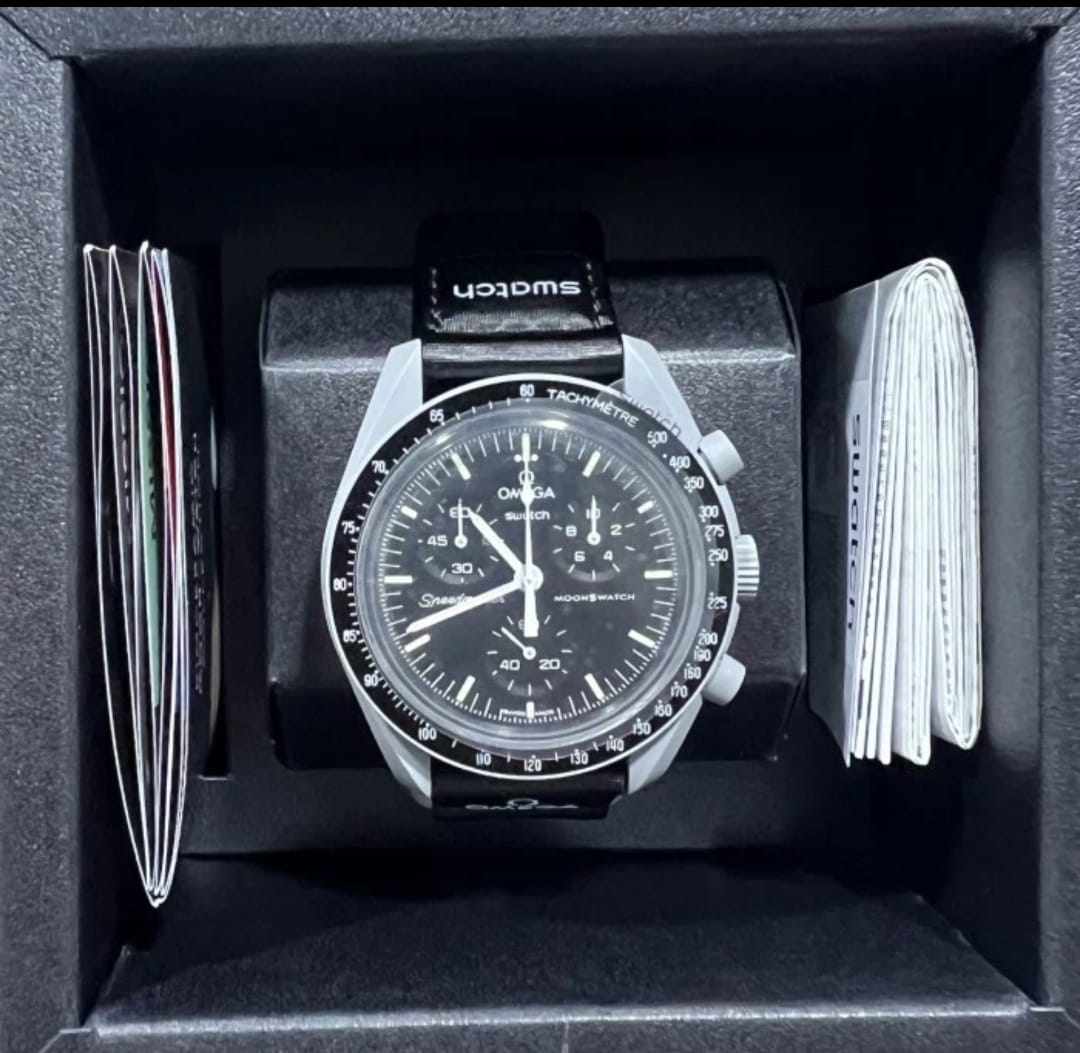 Jual Promo Jam Omega Swatch X Omega Moonswatch Mission To Moon Original ...