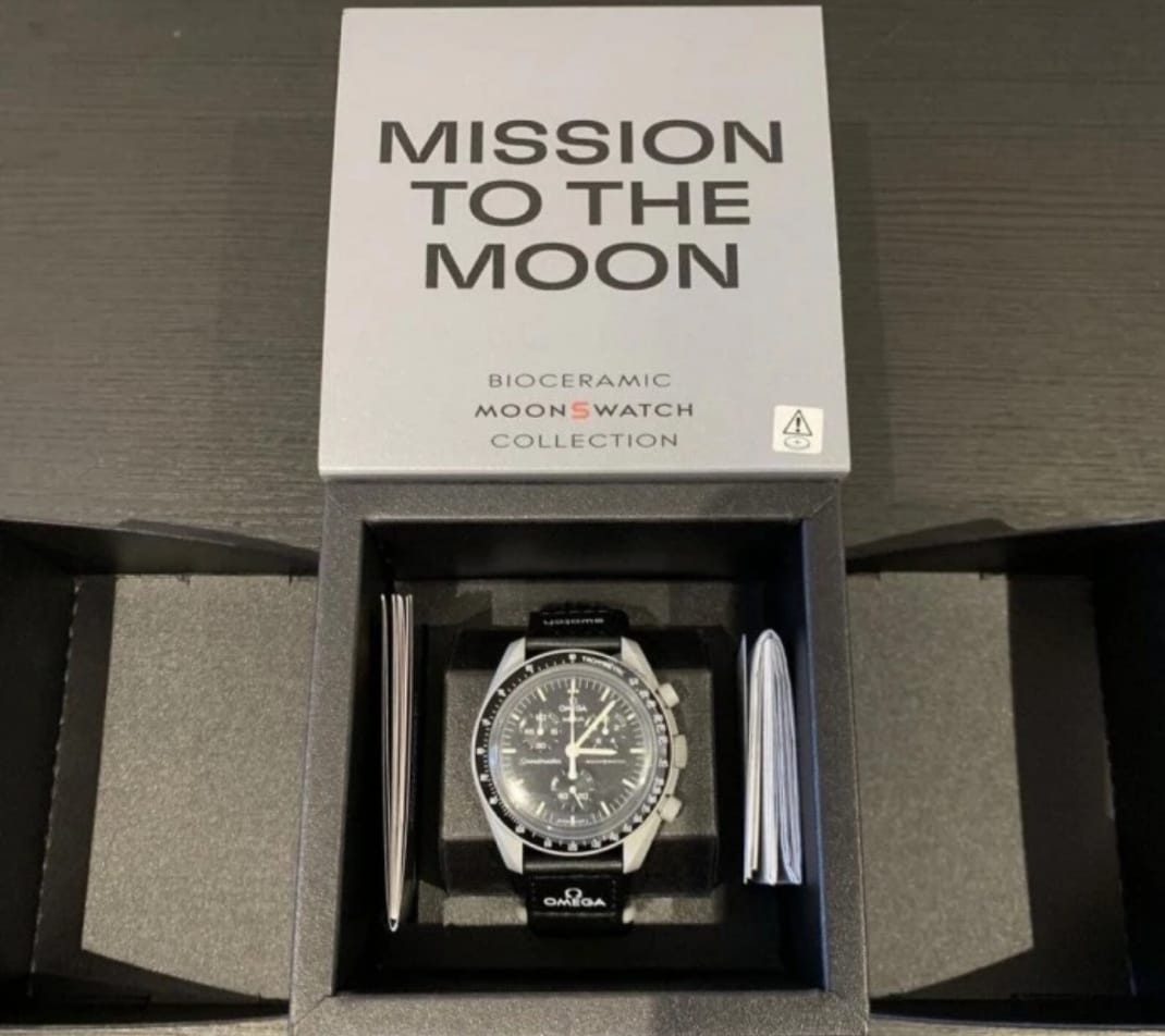 Jual Promo Jam Omega Swatch X Omega Moonswatch Mission To Moon Original ...