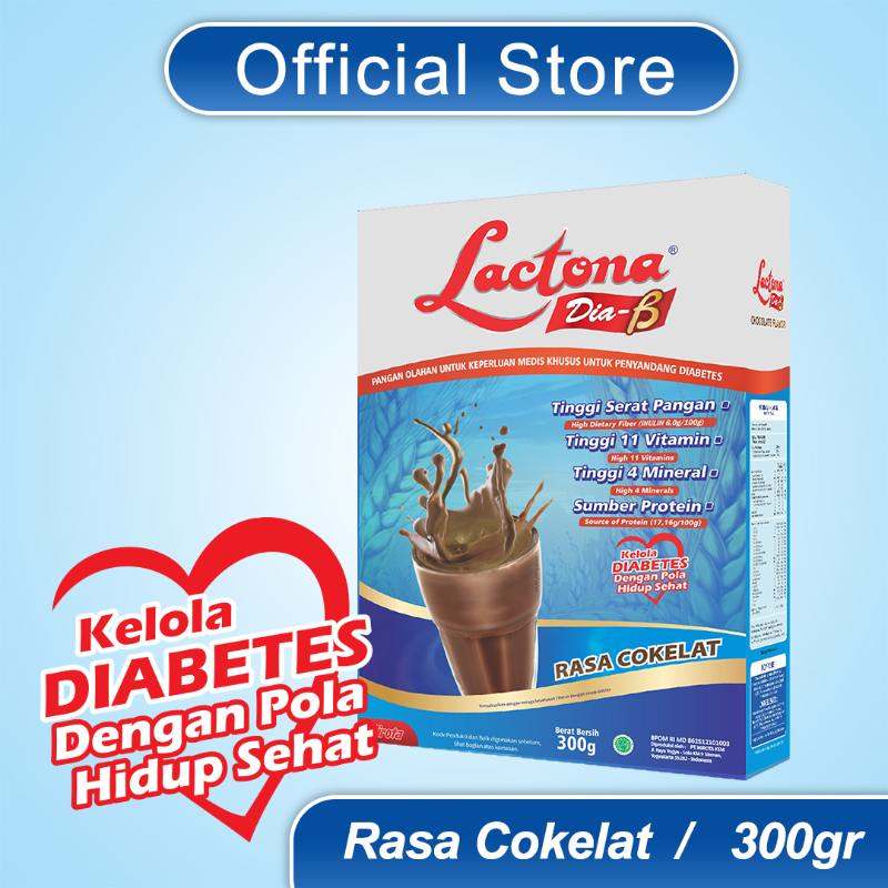 Jual Lactona Dia-b Susu Rasa Cokelat [300g] Di Seller Lactona ...