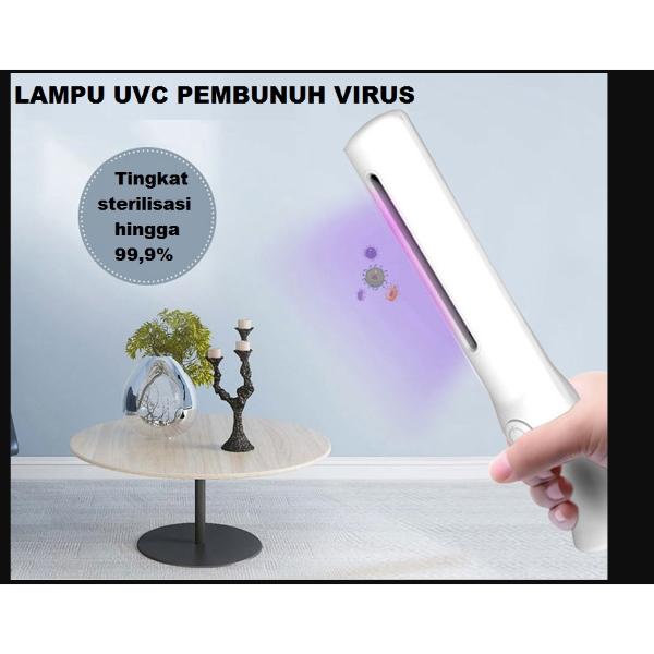 Promo UV Wand Sterilizer UVC 253.7NM/Lampu Disinfection UV Portable Diskon 20% di Seller Cumet ...