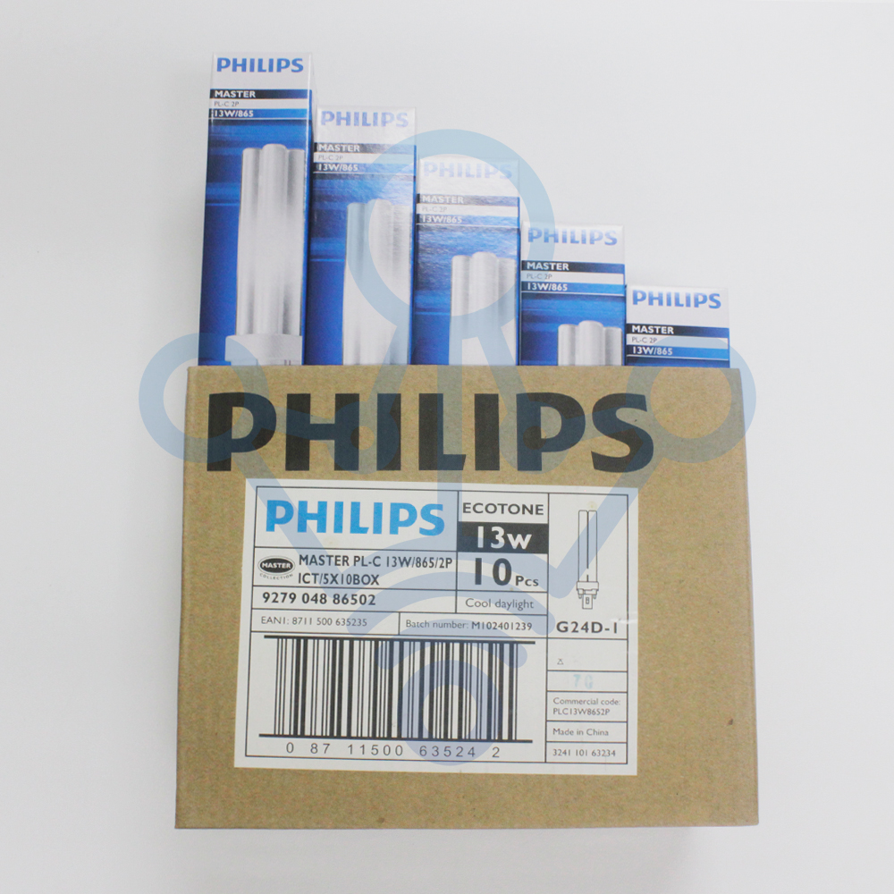 Jual Lampu PL-C Master Philips 13 Watt Cool Daylight PL-C 2P 13 Watt ...