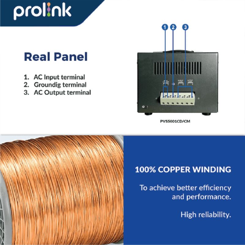 Promo Stabilizer Prolink Avr Servo Motor Controlled 5000va Diskon 2% Di ...