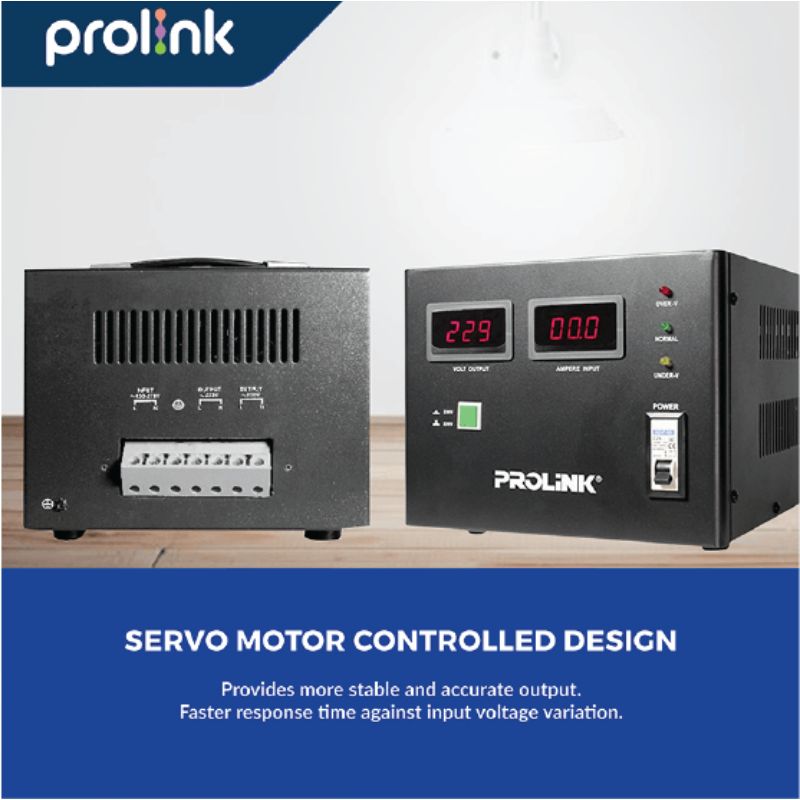 Promo Stabilizer Prolink Avr Servo Motor Controlled 5000va Diskon 2% Di ...