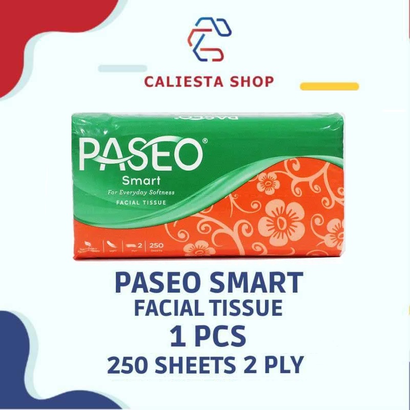 Promo Paseo Smart Facial Tissue 540 Sheets Putih - 3 Ply Putih Diskon ...