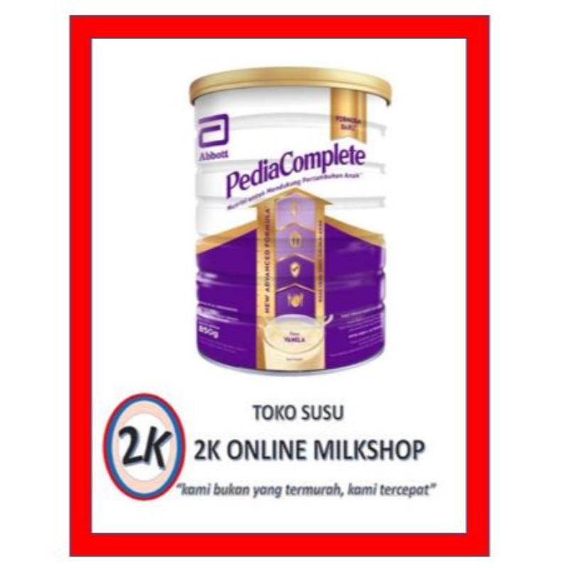 Jual Pediasure Complete Vanilla 850 Gr Di Seller 2k Online Milkshop ...