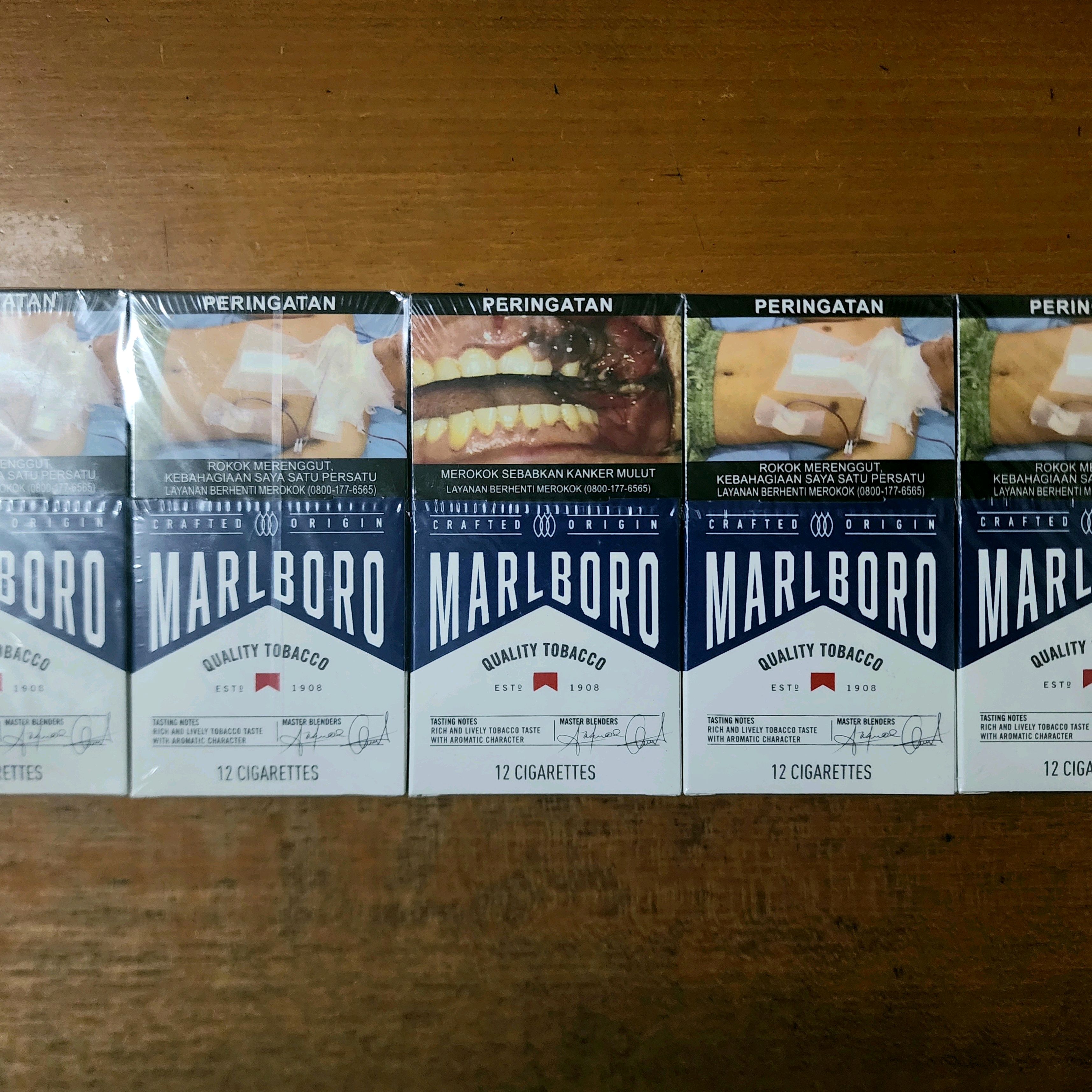 Jual Rokok Marlboro Crafted Origin Kretek Biru 12 Batang di Seller 441 ...