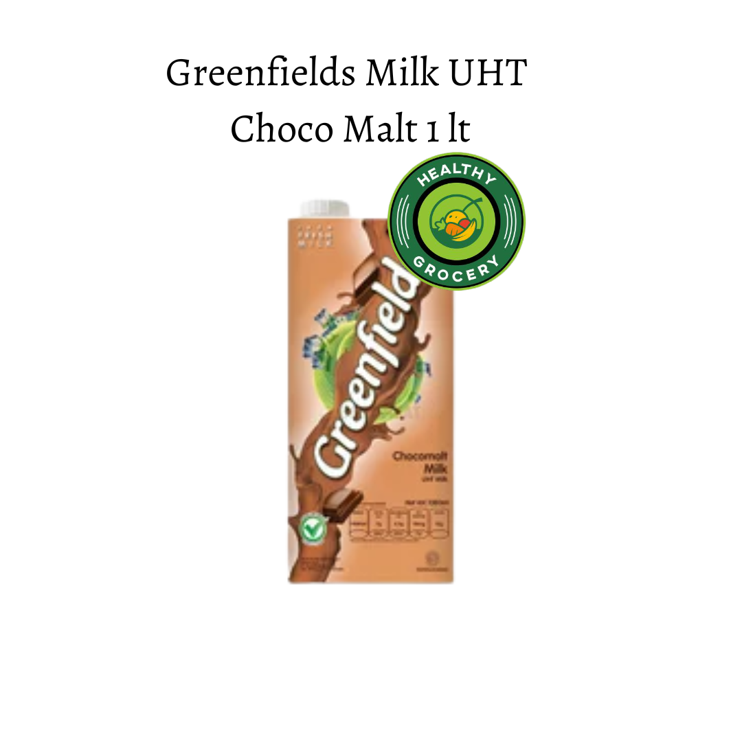 Jual Greenfields Milk UHT Choco Malt 1 Liter di Seller healthygrocery ...