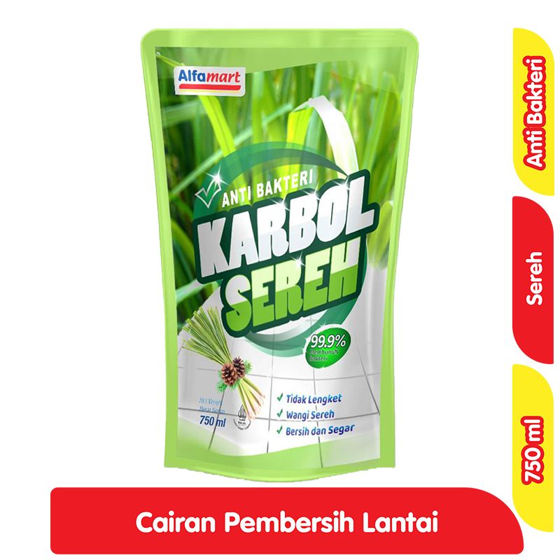 Promo Alfamart Karbol Sereh Anti Bacterial 750 ml Diskon 10% di Seller ...