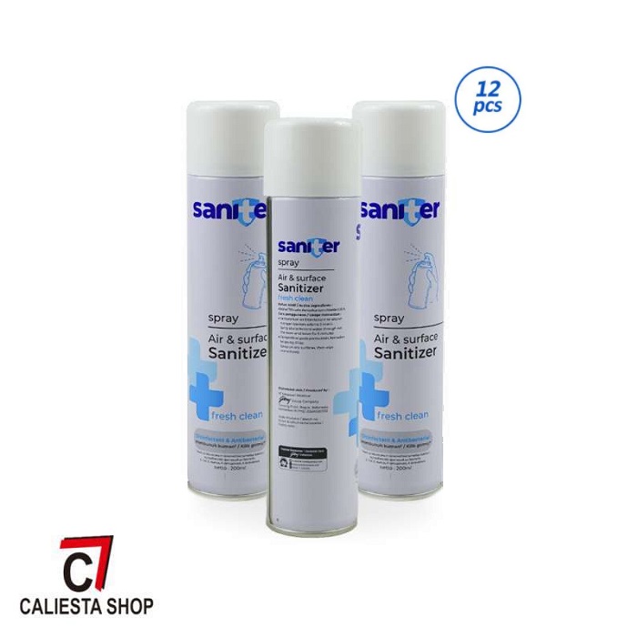 Jual Saniter Spray Air & Surface Sanitizer [200 ml/ 12 pcs/ Karton ...