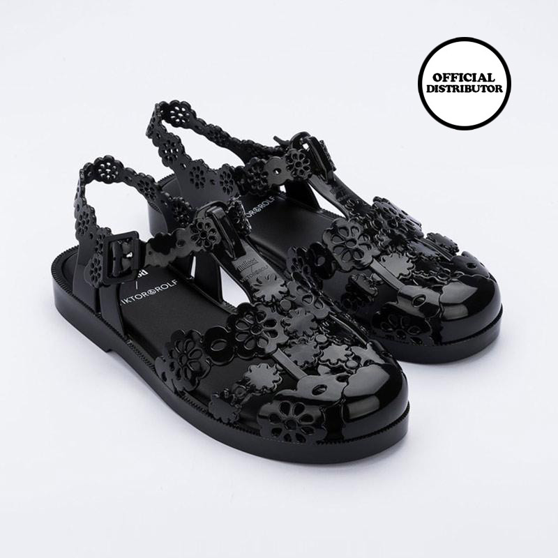 Jual Melissa Possession Lace + Viktor And Rolf Ad Sepatu Flat Wanita ...