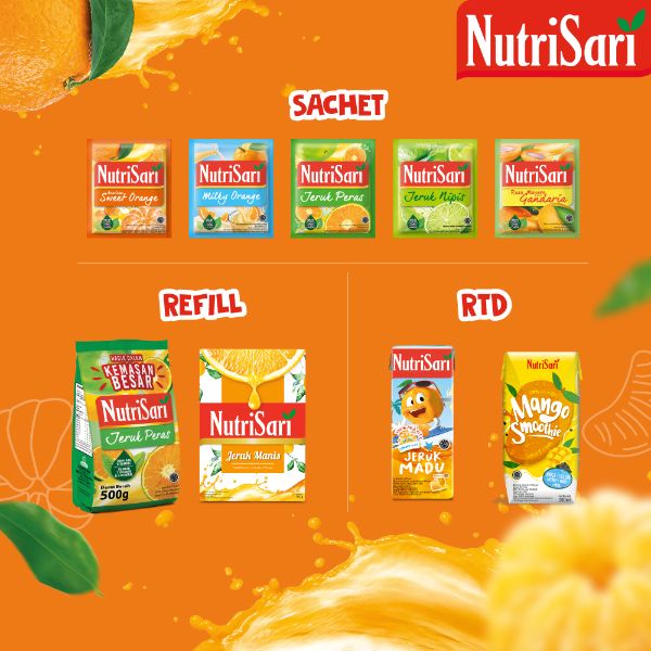 Jual Nutrisari Milky Orange Minuman Buah Vitamin C & Vitamin D 40 ...