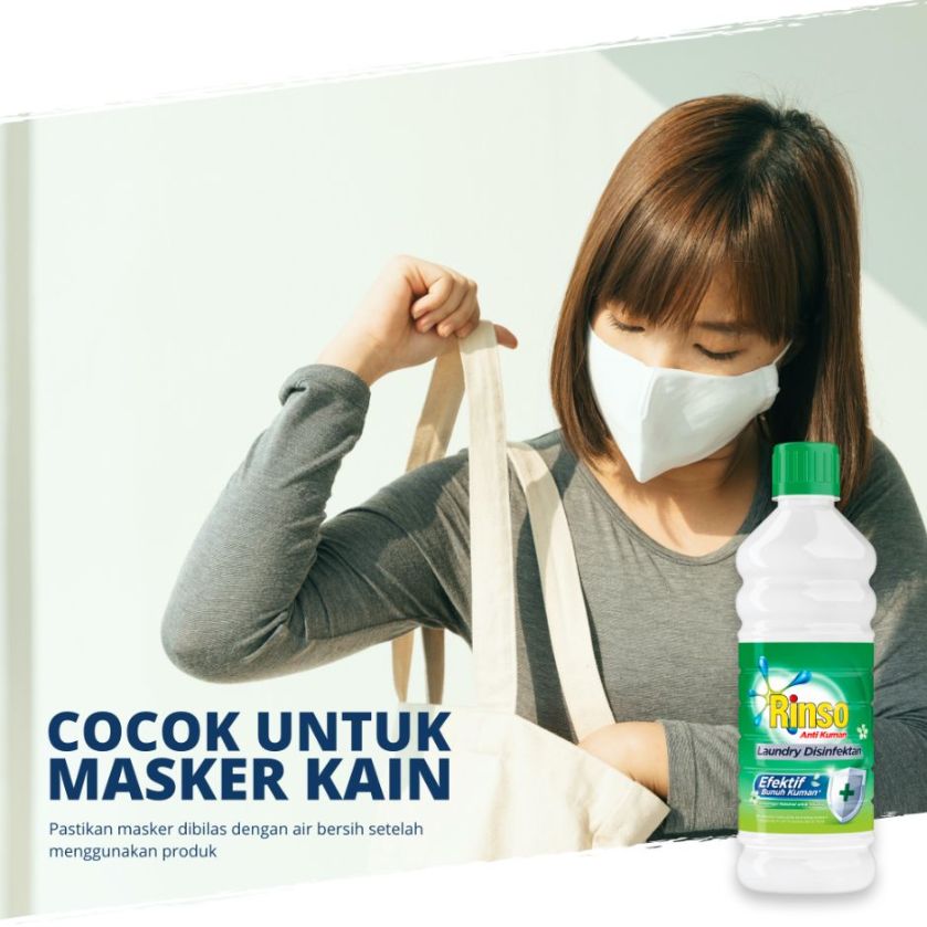 Jual Rinso Laundry Disinfektan [450 Ml/ Kemasan Botol] Di Seller ...