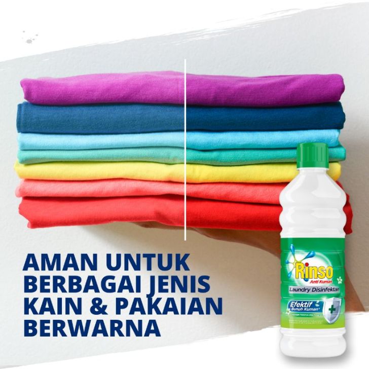 Jual Rinso Laundry Disinfektan [450 Ml/ Kemasan Botol] Di Seller ...