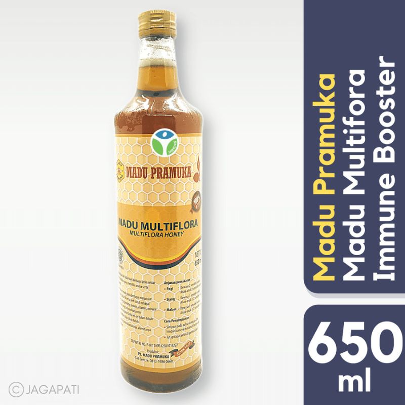 Jual Madu Pramuka - Madu Multiflora 650ml-Botol di Seller Jagapati ...