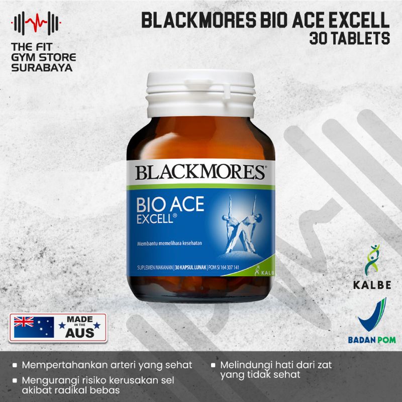 Jual Blackmores Bio Ace Excell 30 Tablet Bpom Di Seller Darma Medika ...