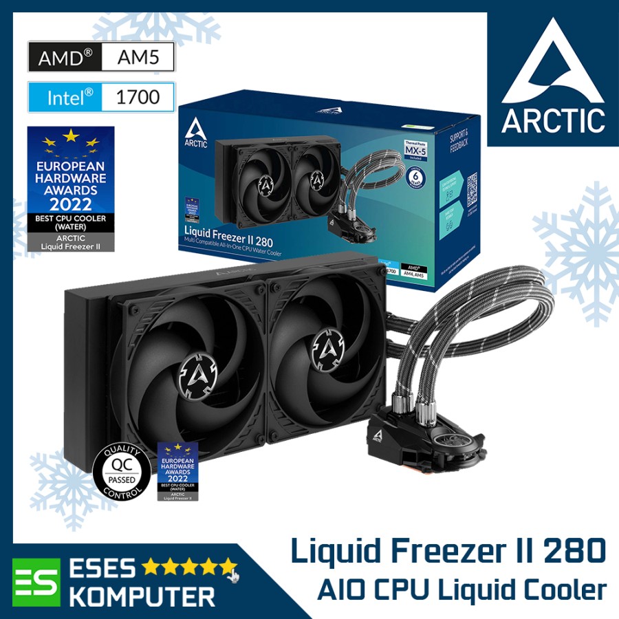 Jual ARCTIC Liquid Freezer II 280 - AIO 280mm Liquid Cooling - CPU ...