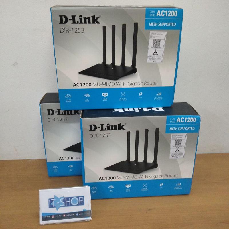 Jual D-link Mesh Dir-1253 Ac1200 Mu-mimo Wi-fi Gigabit Router Di Seller ...