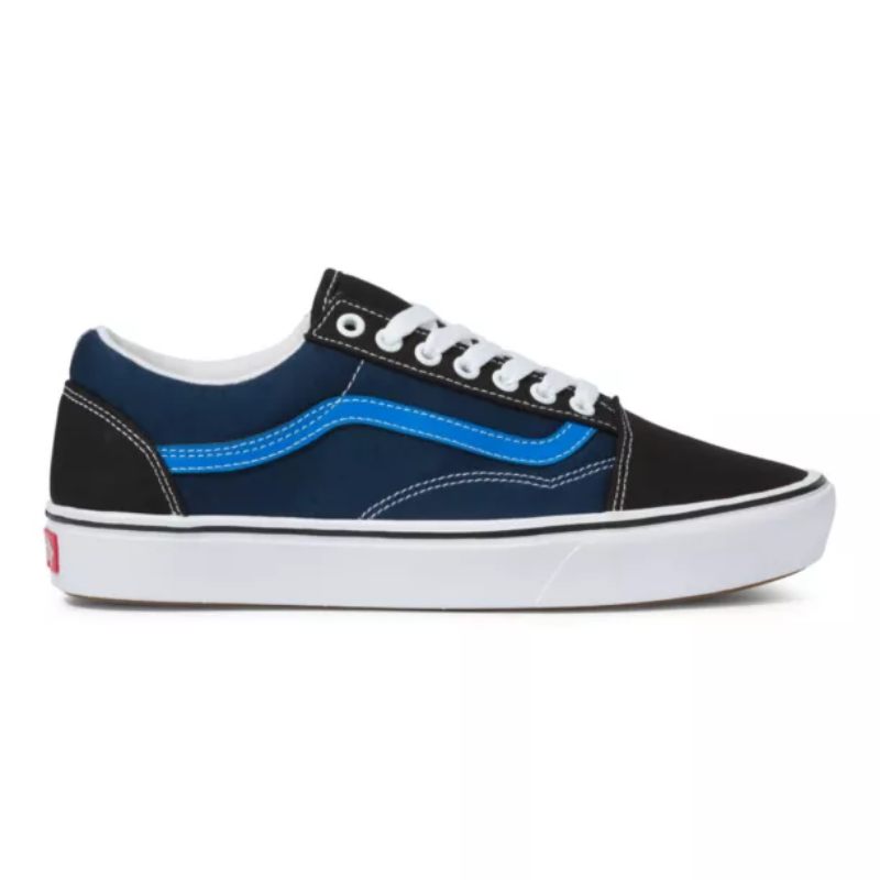 Jual Vans Comfycush Old Skool Tri Tone Blackdress Blues Vn0a5dyc9kf Di Seller Vans Men