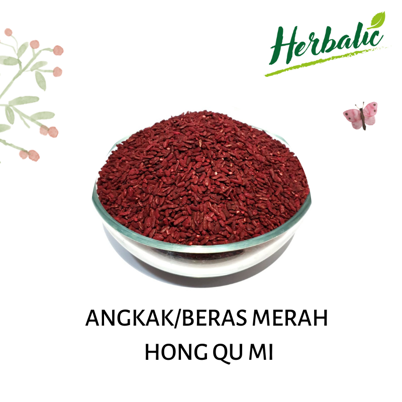 Jual Angkak Beras Merah Hong Qu Mi Obat Demam Berdarah [500gram] Di ...