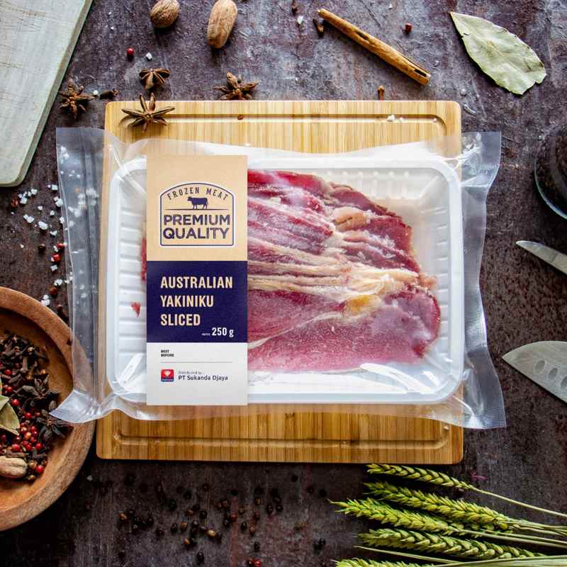 Jual Sukanda Yakiniku Sliced Beef [250 G] Di Seller Sukanda Frozen Food ...
