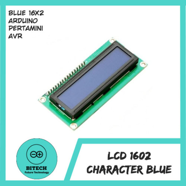 Jual Lcd 1602 Module Blue Screen 16x2 Character Di Seller Bitech Benda Kota Tangerang Blibli