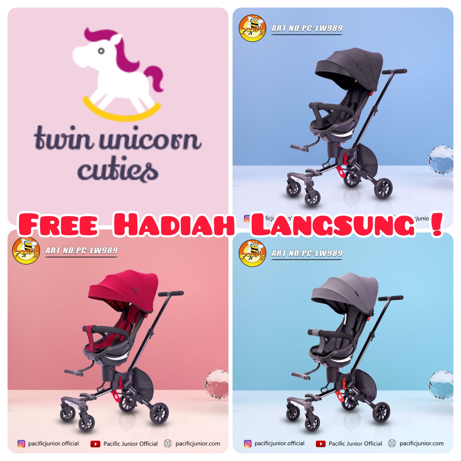 Jual Stroller Lw 989 Harga Termurah Dan Terlengkap 2024 | Blibli