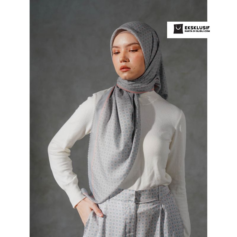 Promo Aleza Ethereal Series Hannah Scarves - Blue ( Hijab ) Diskon 20% Di Seller Aleza By Blibli ...