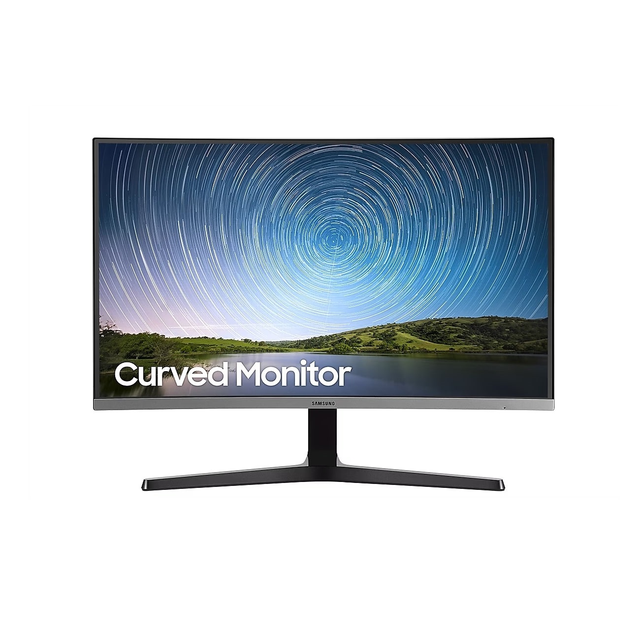 Promo Samsung Lc27r500fhexxd Monitor 27-inch Fhd Curved Monitor With ...