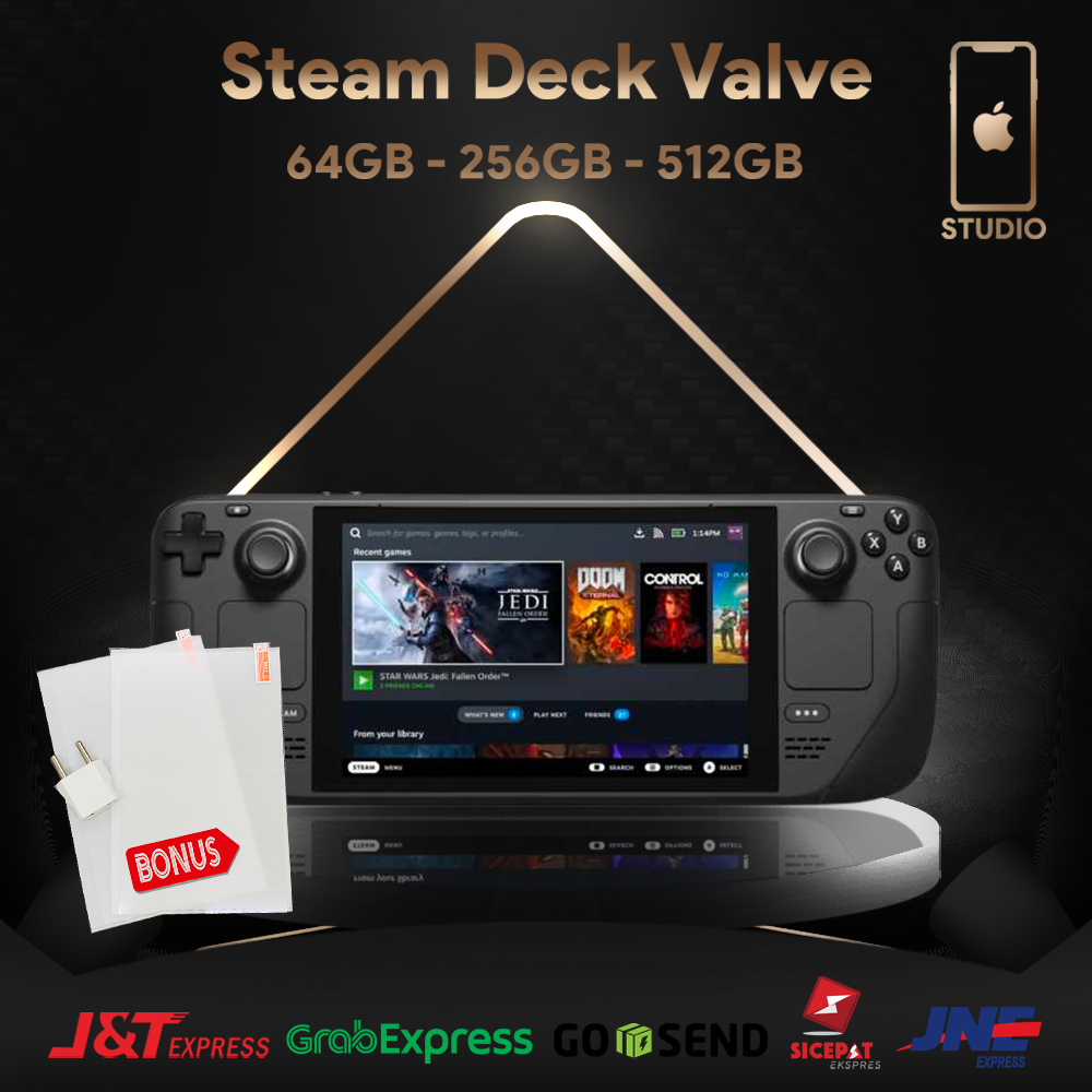 Promo Steam Deck Valve Handheld Gaming / SteamDeck - 256GB Diskon 3% di ...