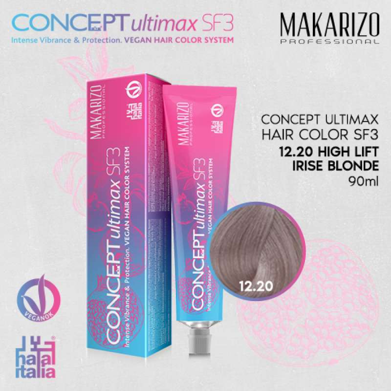 Promo Makarizo Professional Concept Ultimax Hair Color SF3 [90mL] - 12. ...