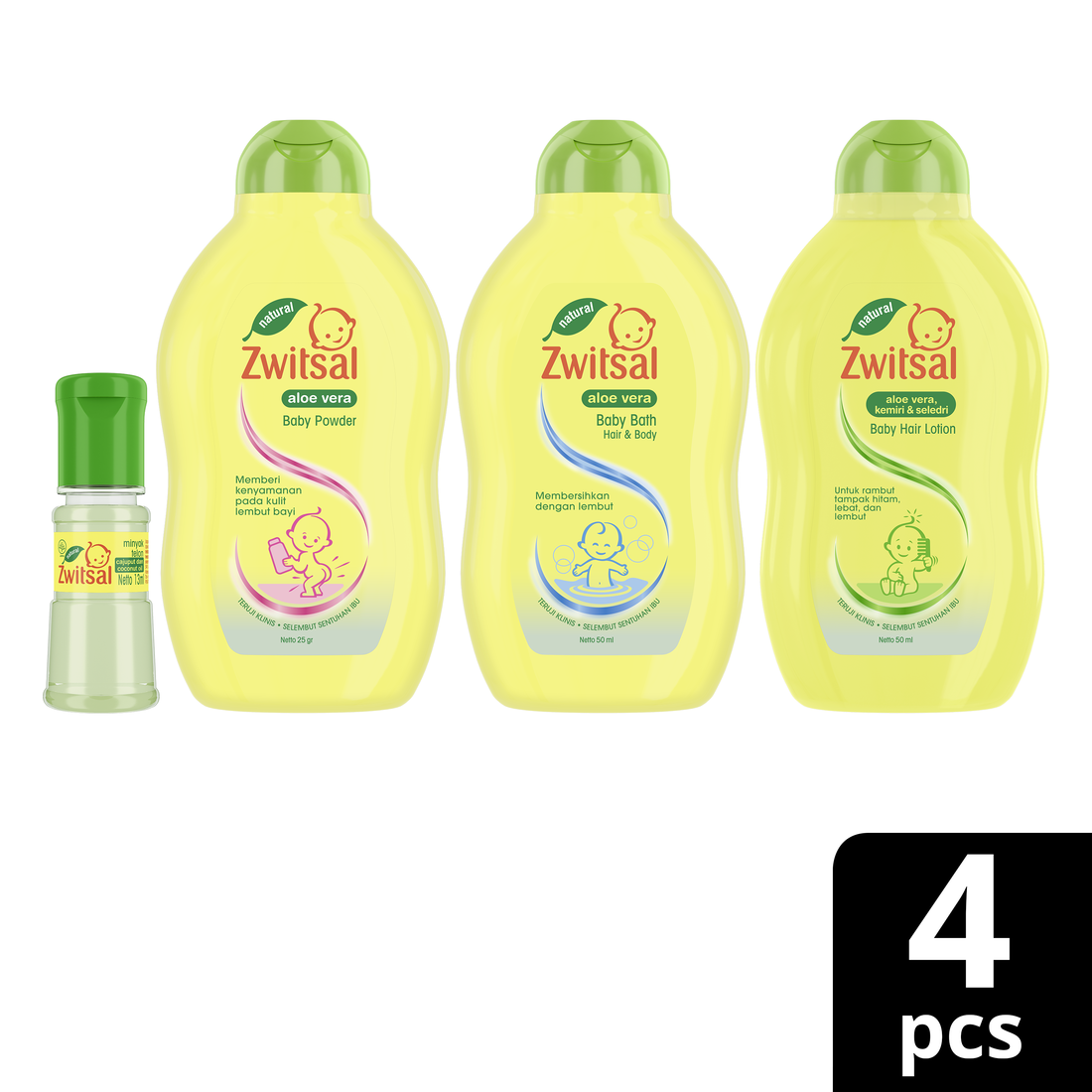 Promo Zwitsal Mini Travel Pack Baby Gift Set Perlengkapan Bayi Diskon ...